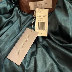 Andrew Marc | Jackets & Coats | Marc New York Venice Belted Burgundy ...